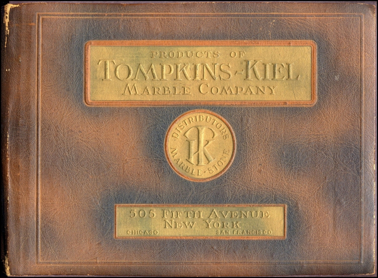 Products of Tompkins-Kiel Marble Company Stone Catalog - Menu