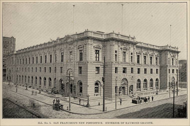 Structures and Monuments in Which California Stone was Used