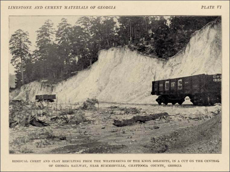 List of Quarries in Georgia & Quarry Links, Photographs and Articles