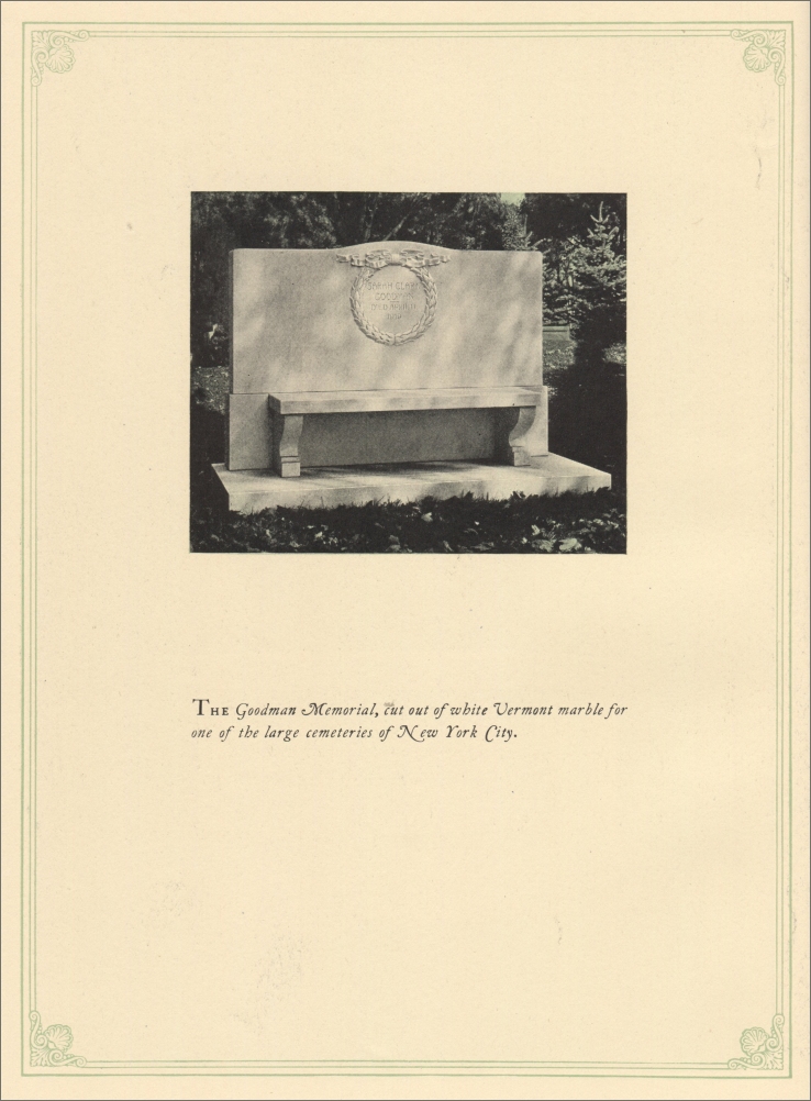 Structures and Monuments in Which Vermont Stone was Used